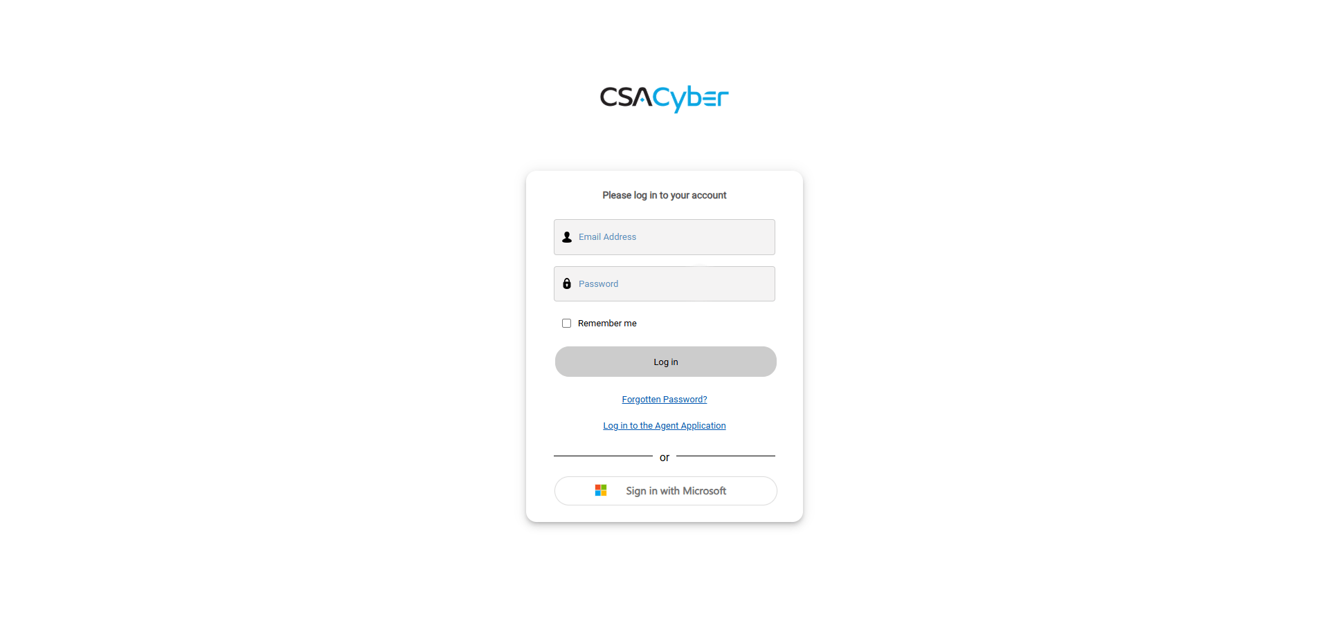 Customer Login